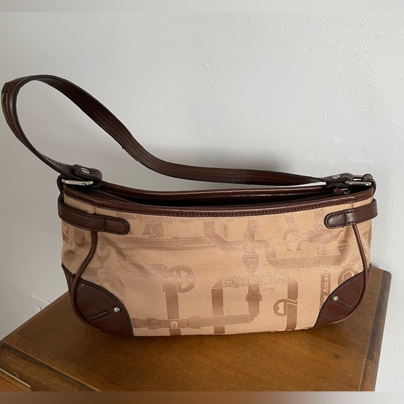 Etienne Aigner | Bags | Classic Vintage Etienne Aigner Handbag In Tan ...
